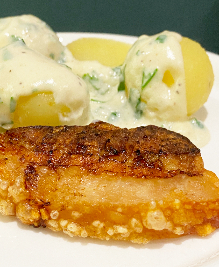 Stegt Flaesk Denmark National Dish