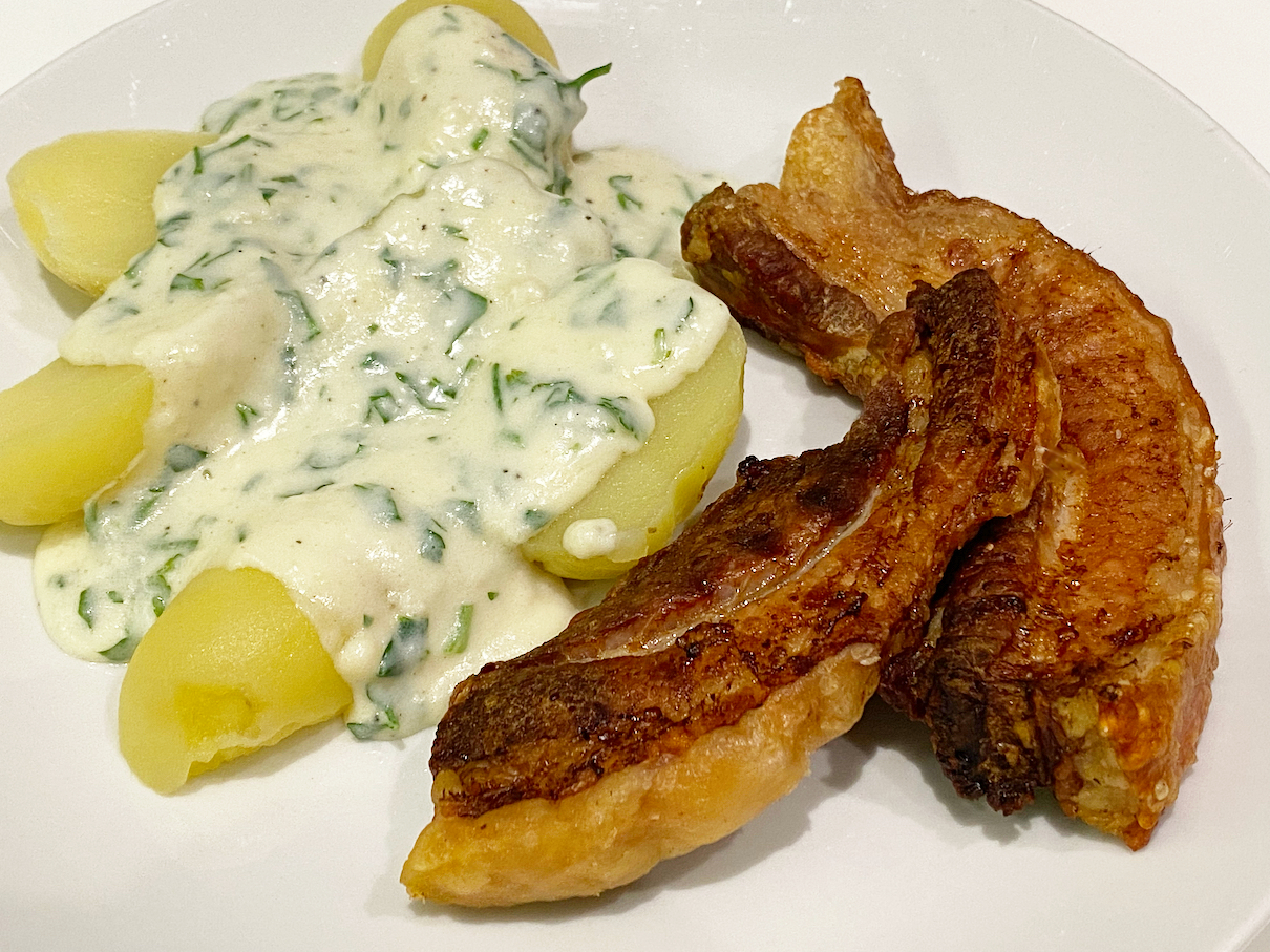 Stegt Flaesk Denmark National Dish